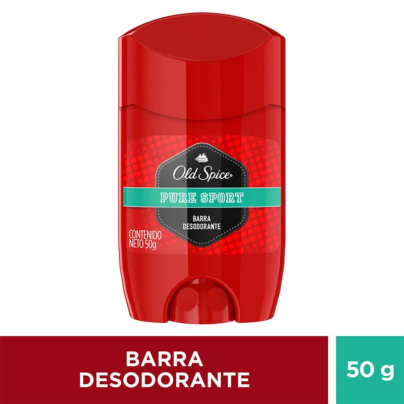 Old Spice Desodorante Pure Sport 50g Barra - Mens Corner