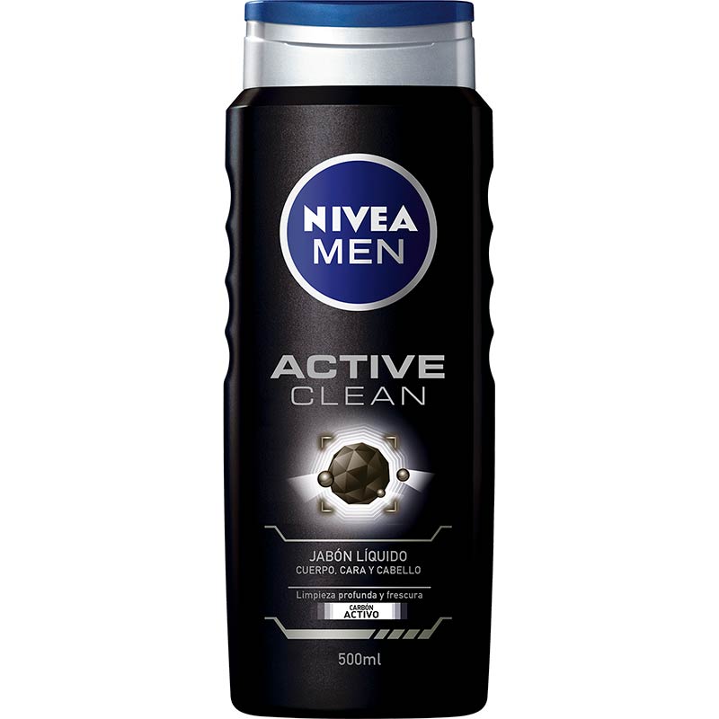 Nivea Men Active Clean 500ml Jabon Liquido - Mens Corner