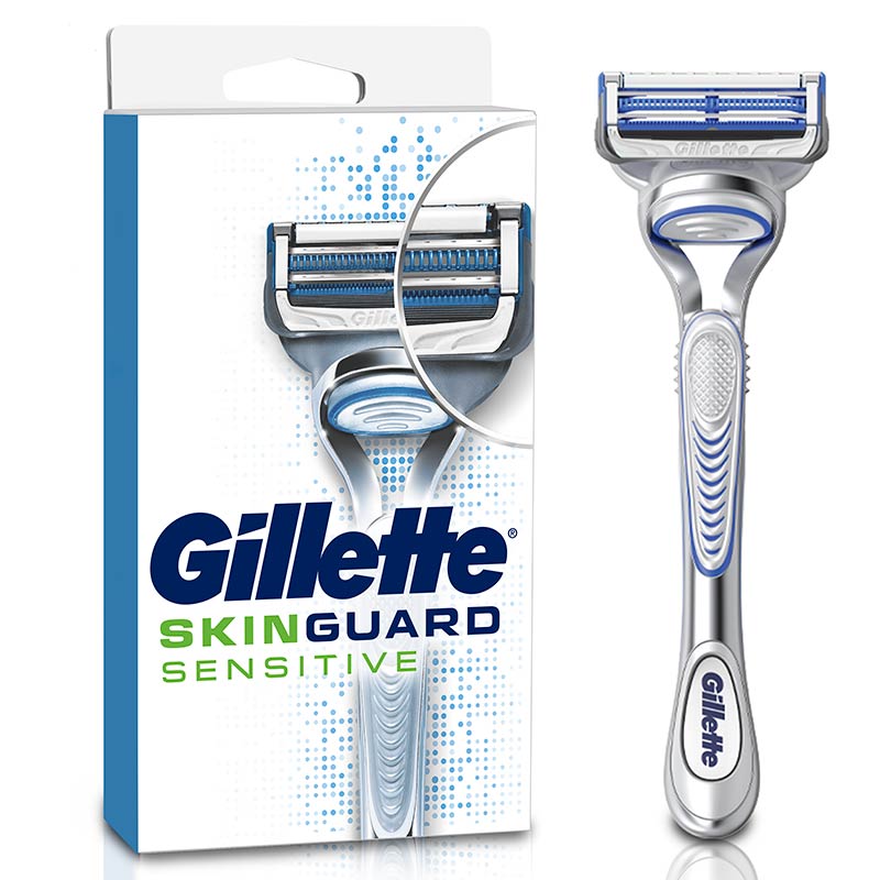 Gillette Maquina De Afeitar Skinguard Sensitive 1 Unidad - Mens Corner