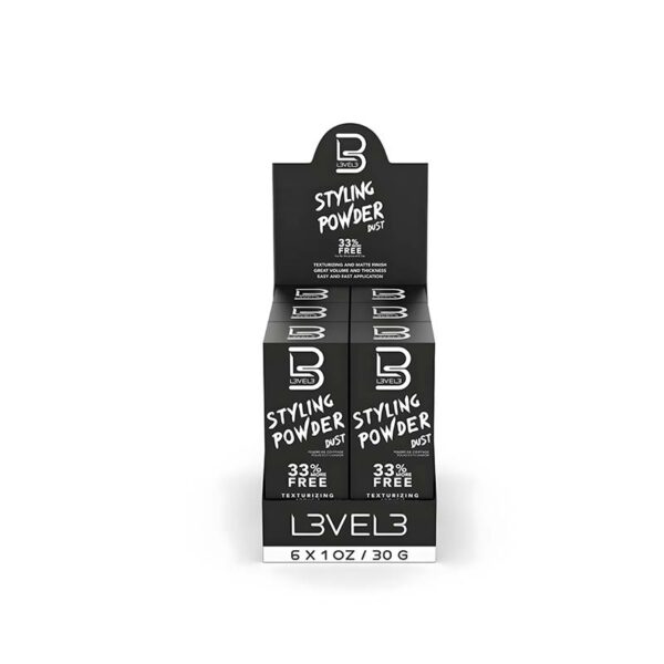 Level 3 Styling Powder Display 1 Oz - Mens Corner