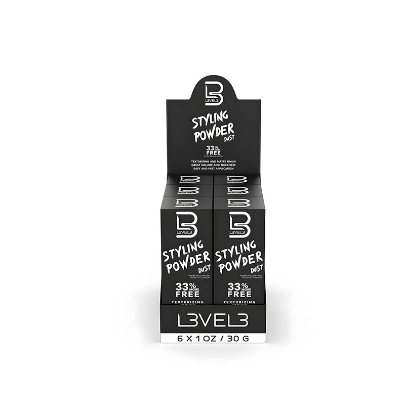 Level 3 Styling Powder Display 1 Oz - Mens Corner