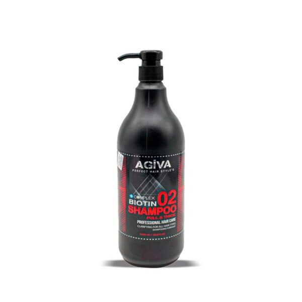 Agiva Hair Shampoo 02 Biotin Complex 1000ml - Mens Corner