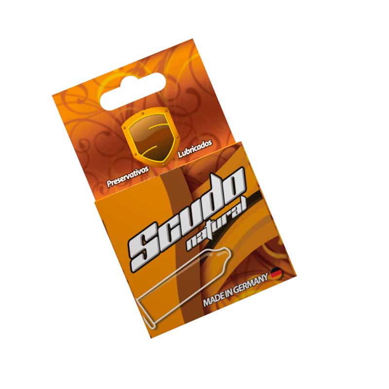 Scudo Preservativo Natural 3 Unidad - Mens Corner