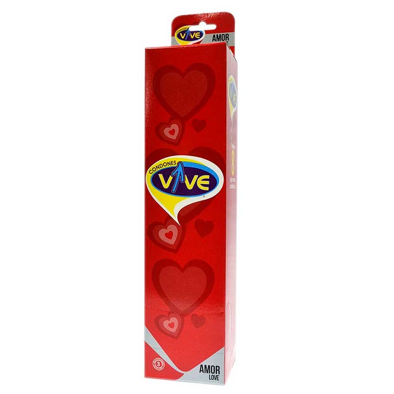 Vive Amor Dispensador 16 Cajitas X 3u - Mens Corner