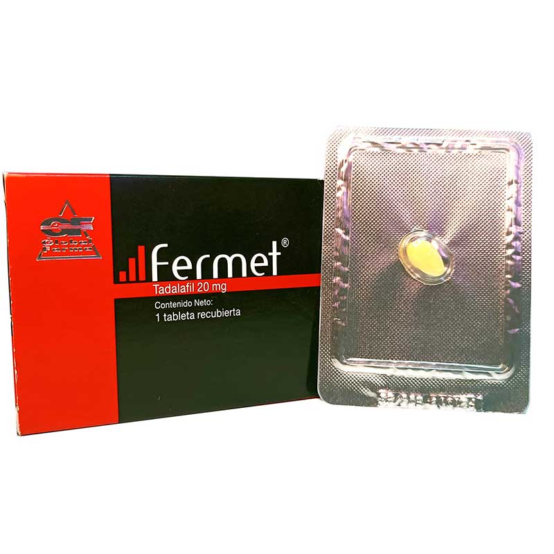 Fermet 20mg 1 Tableta Recubierta - Mens Corner