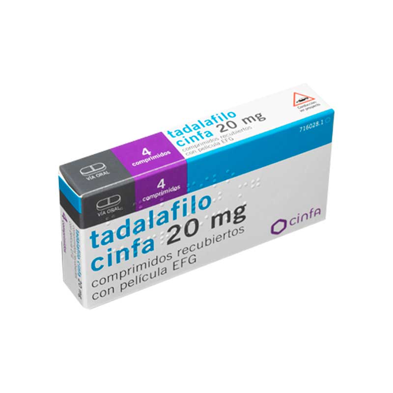 Maxerect 20mg 4 Comprimido - Mens Corner